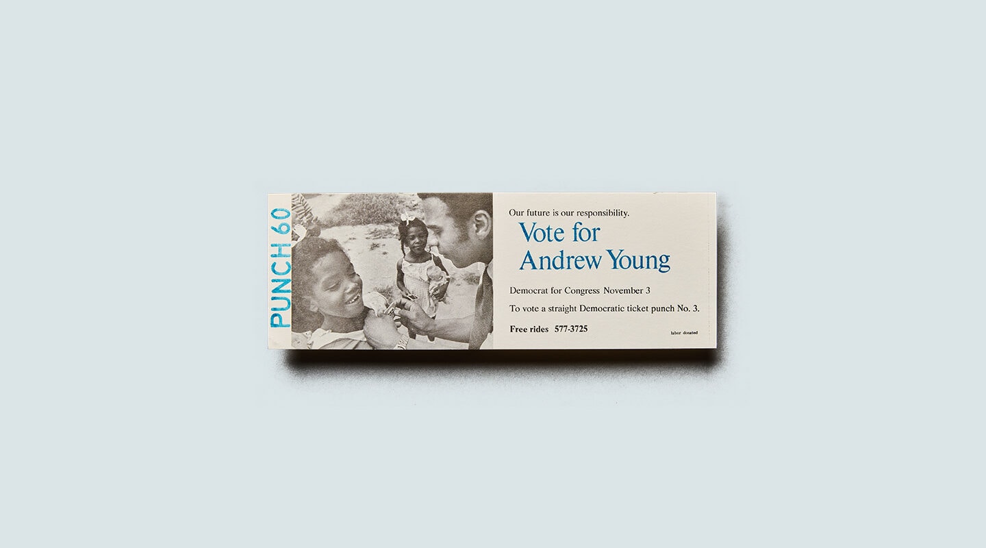 Andrew Young | Atlanta in 50 Objects | Exhibitions | Atlanta History Center