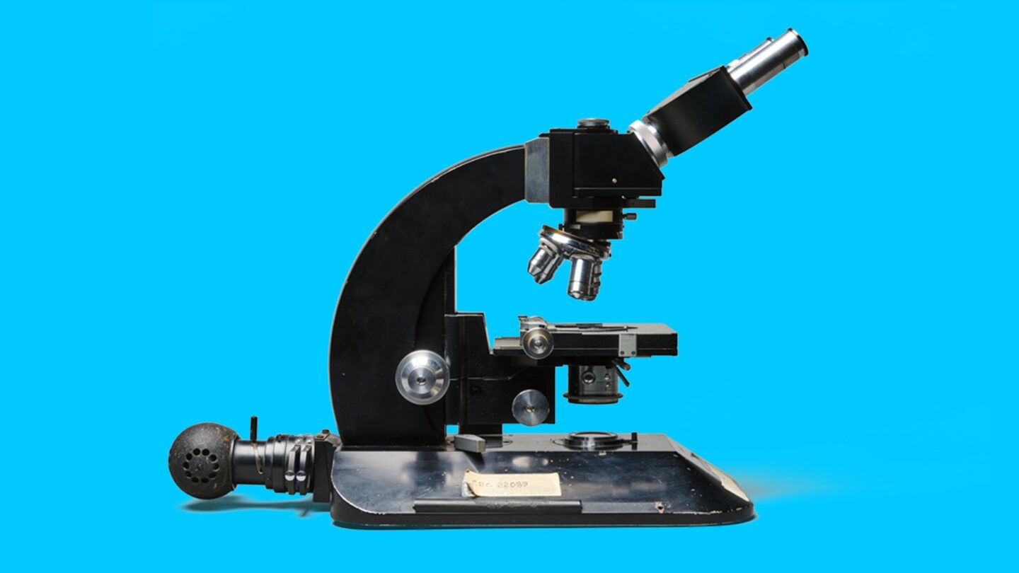 Reichert Zetopan Microscope | Atlanta History Center