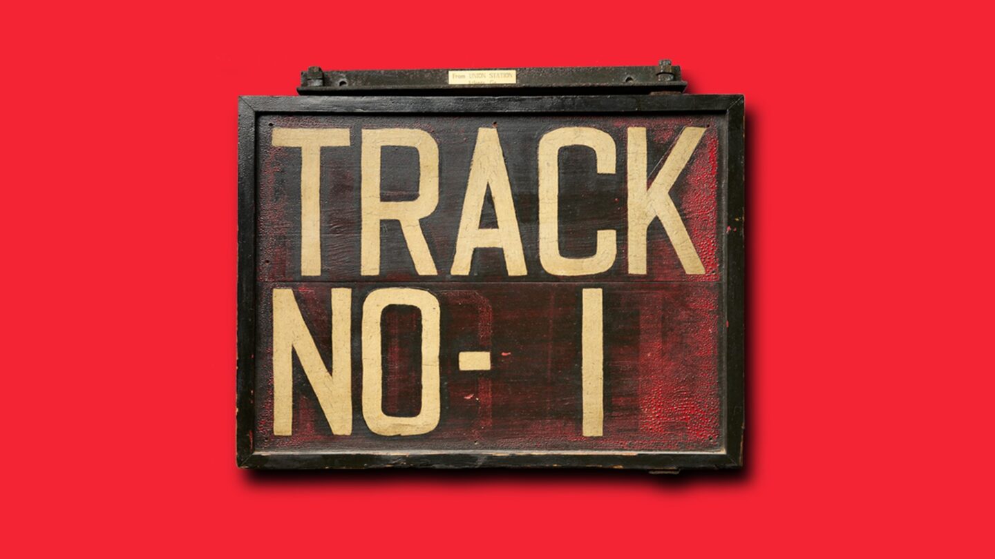 Track No. 1 Sign | Atlanta History Center