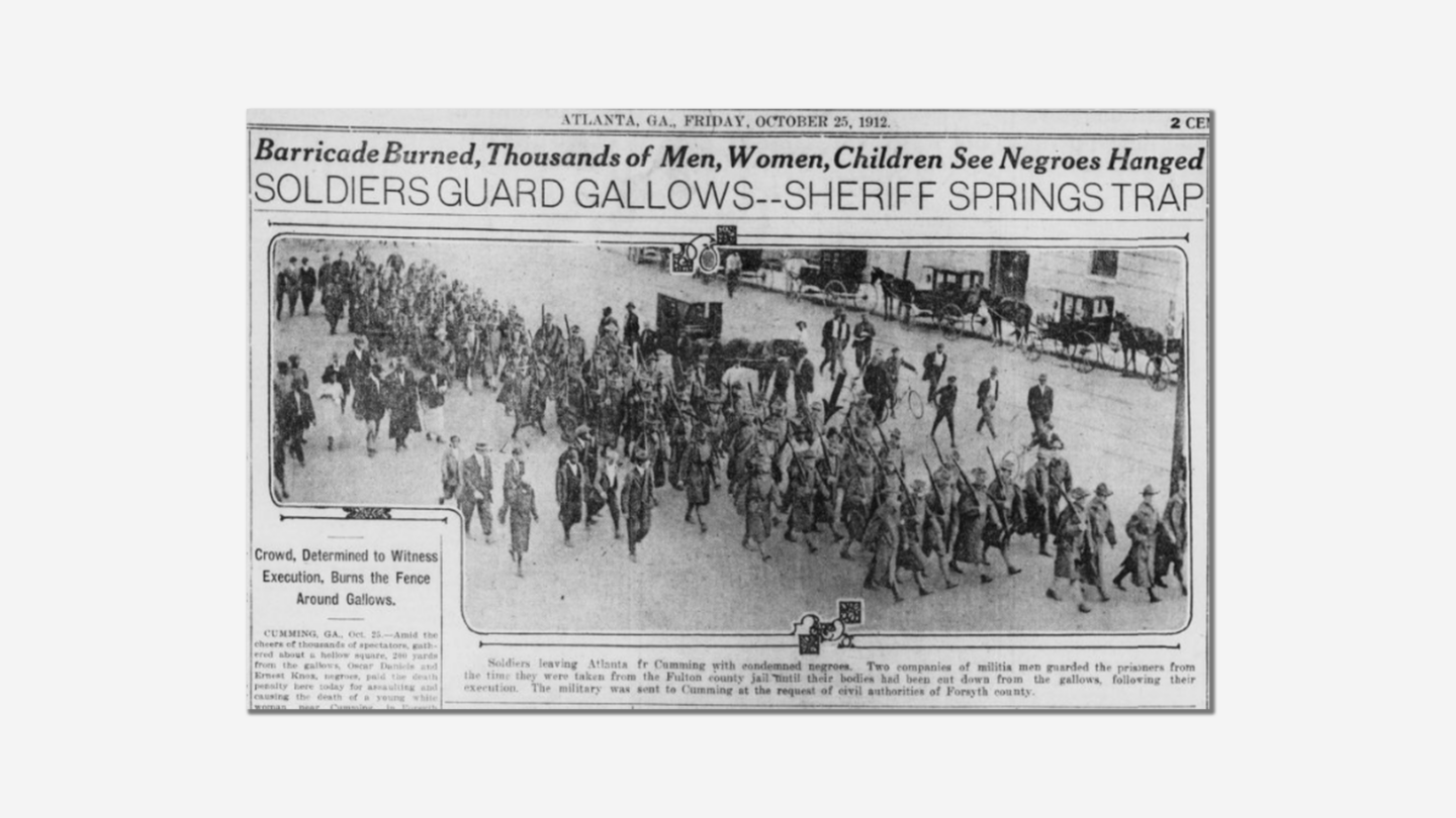 The Events of 1912 Explained | Atlanta History Center