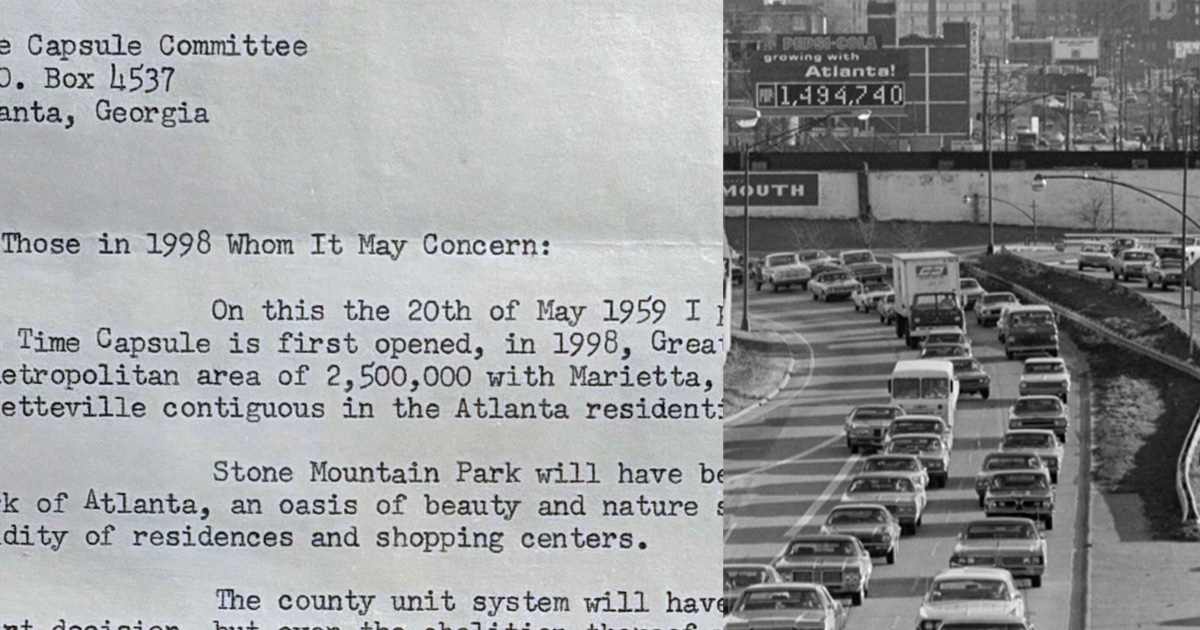 Dreams for a Future Atlanta: Time Capsule from 1959 | Atlanta History ...