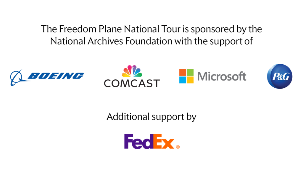 Freedom Plane National Tour: Documents That Forged a Nation | Atlanta ...